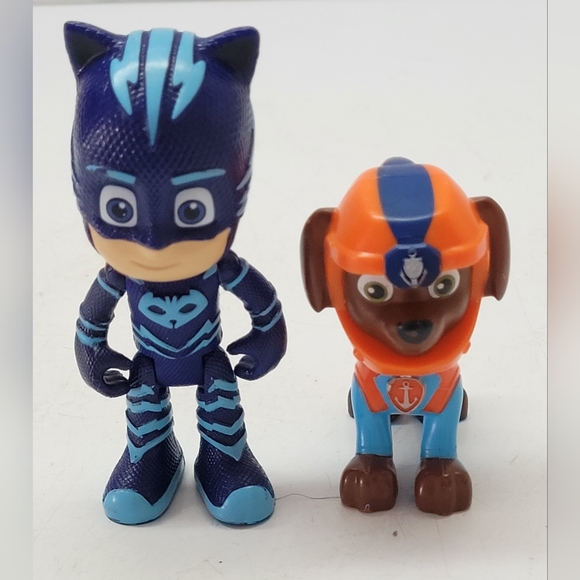 Toys | Lot Of 2 Disney Pj Masks 35 Catboy Paw Patrol Pup Zoom Action ...